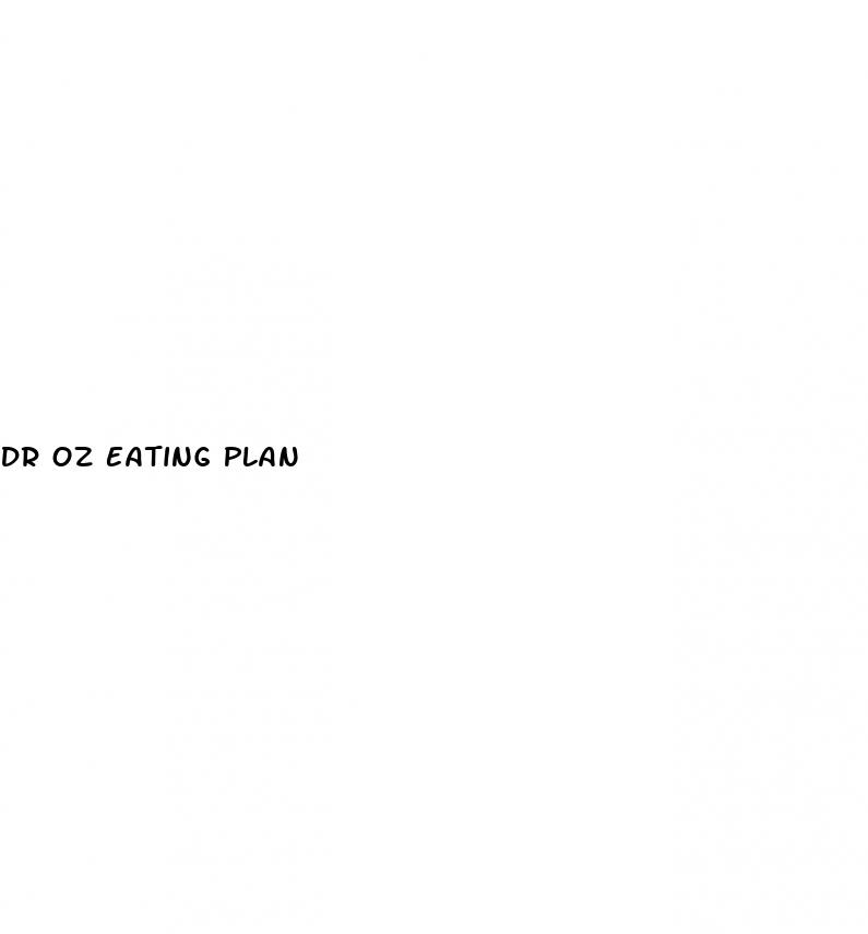 Dr Oz Eating Plan - Avenir Group | Global Investment Group