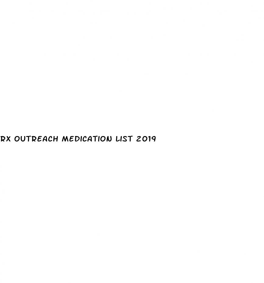 Over-the-counter Diet Pills: Rx Outreach Medication List 2019